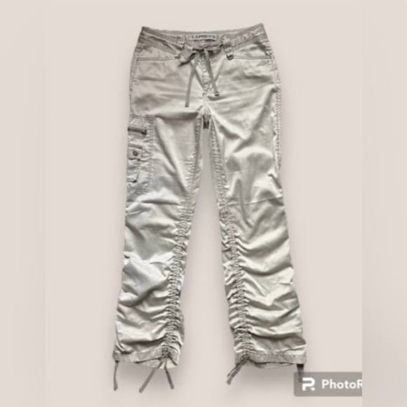 Express | Pants & Jumpsuits | Silky Ankle Drawstring Pant | Poshmark